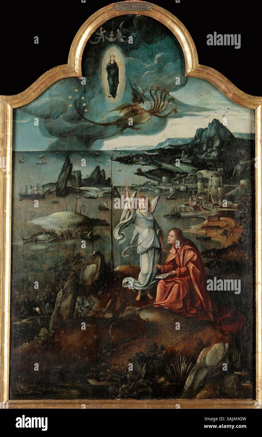 This 16th-century oil on panel painting by the circle of Joachim ...