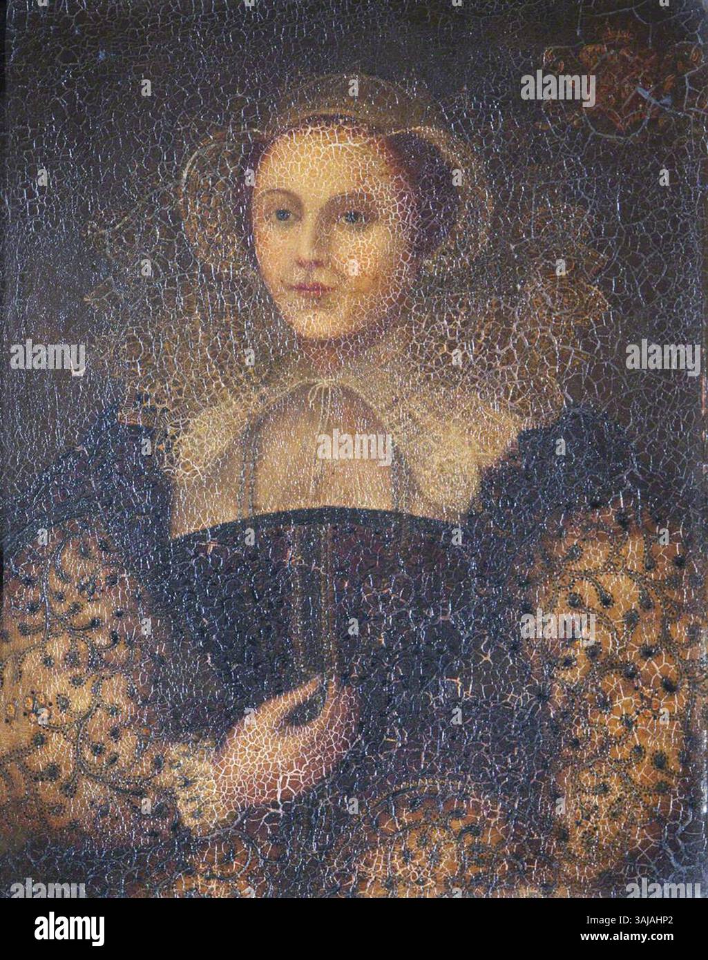 This 17th-century portrait is thought to depict Elizabeth Noel ...