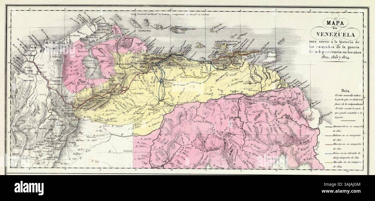 First venezuelan republic hi-res stock photography and images - Alamy