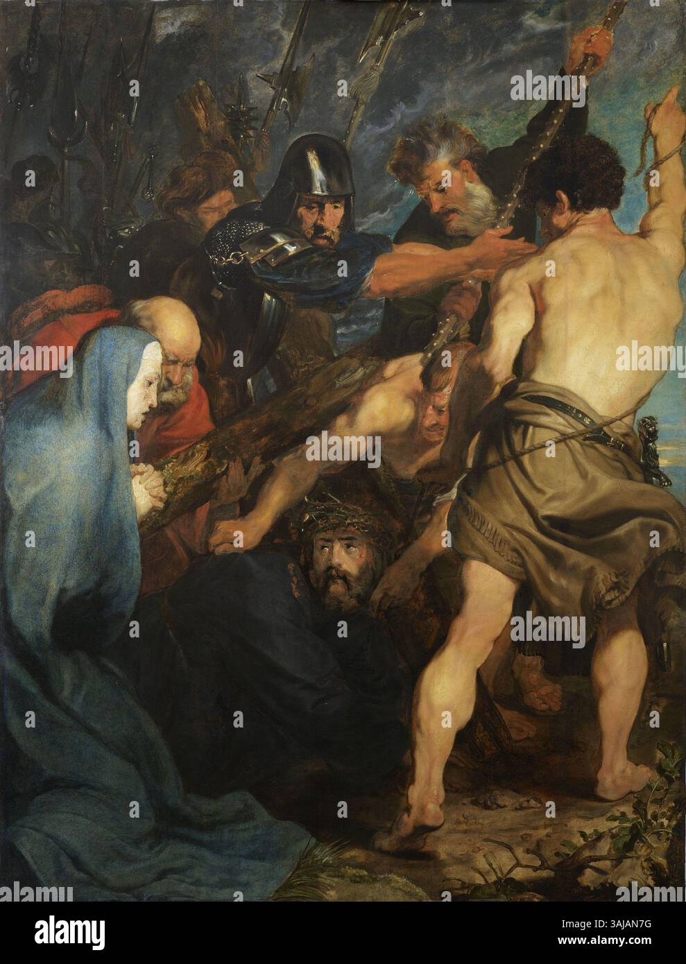 Anthony van Dyck’s 'Jesus Christ bearing the Cross' (1618) is a ...