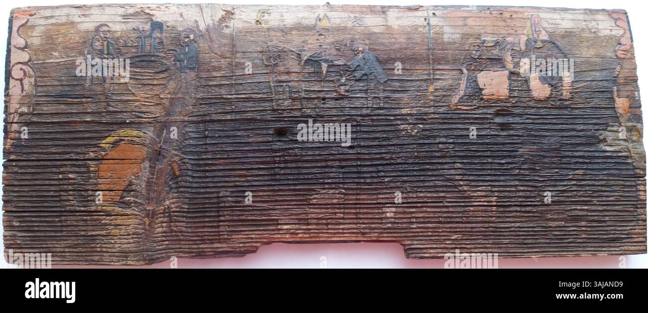 The 'Seven Sacraments' painting, created in the 19th century, visually ...