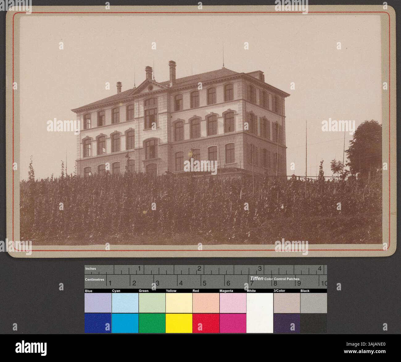 This 1887 photograph by Robert Breitinger shows the schoolhouse in ...