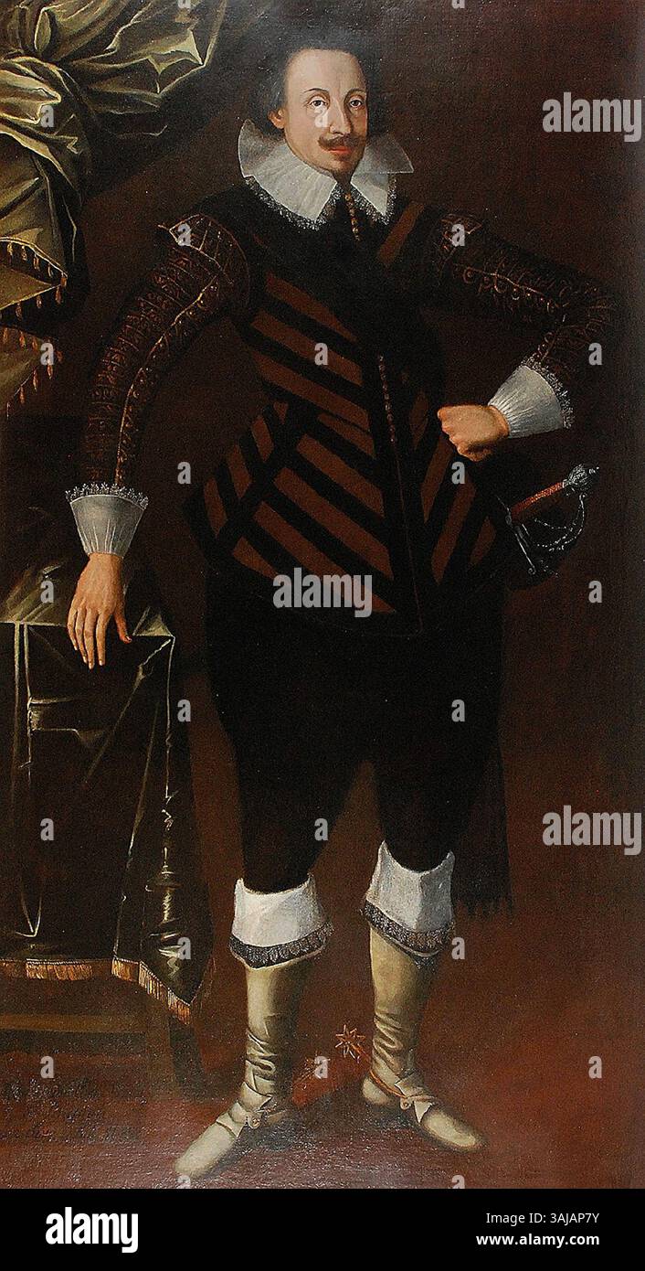 An anonymous portrait from circa 1622 depicts Francesco Magni of ...