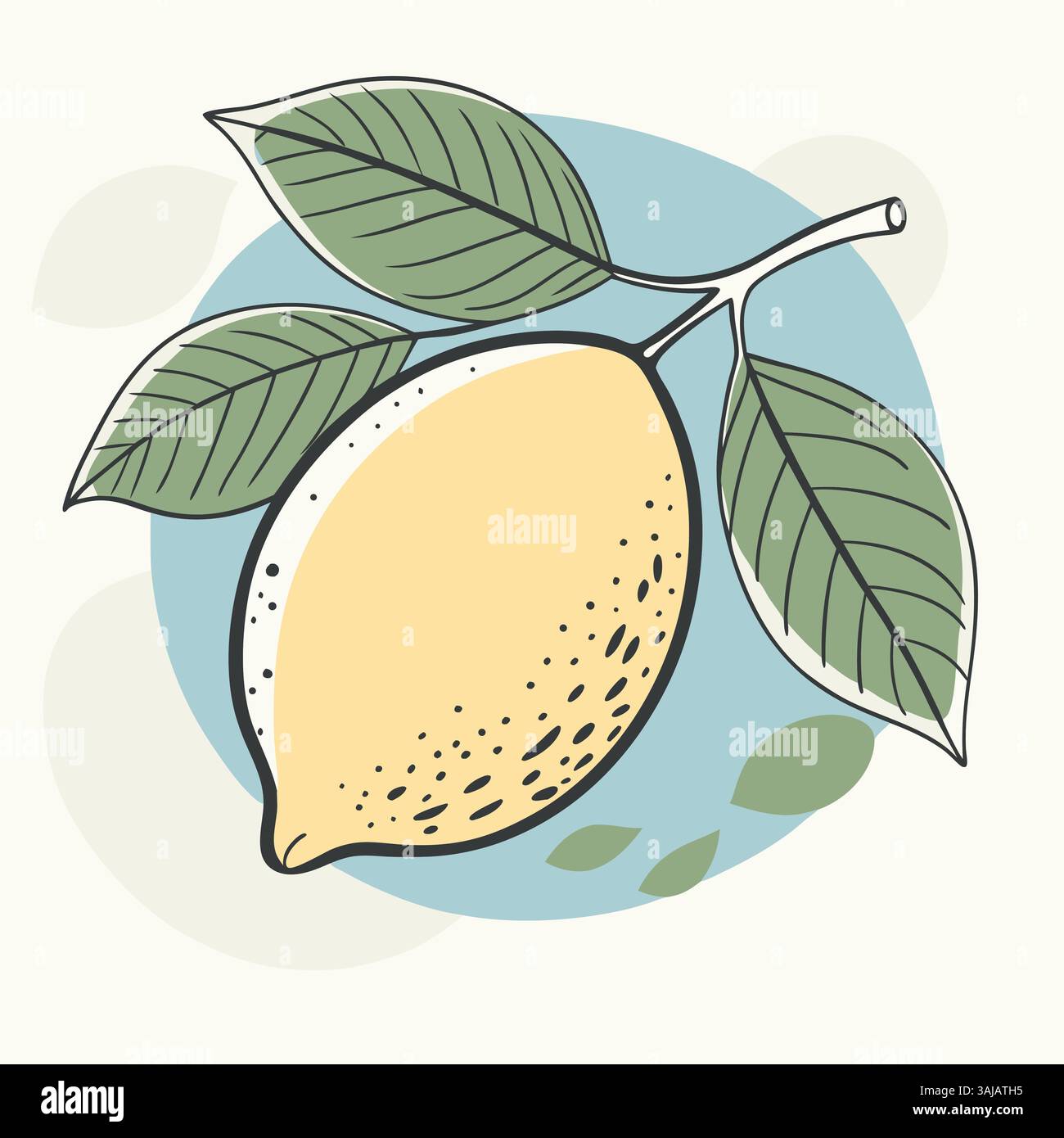 Hand drawn lemon Stock Vector Image & Art - Alamy