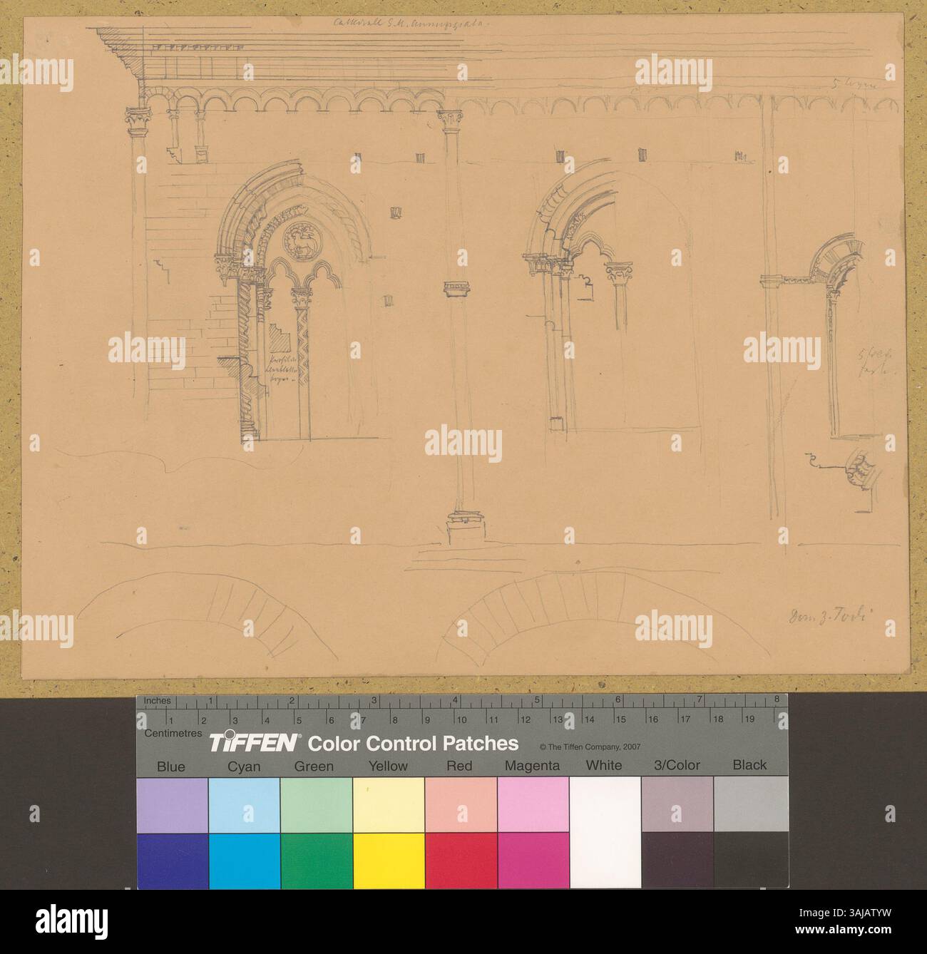 This 1867 illustration by Johann Rudolf Rahn depicts the Cathedral of ...