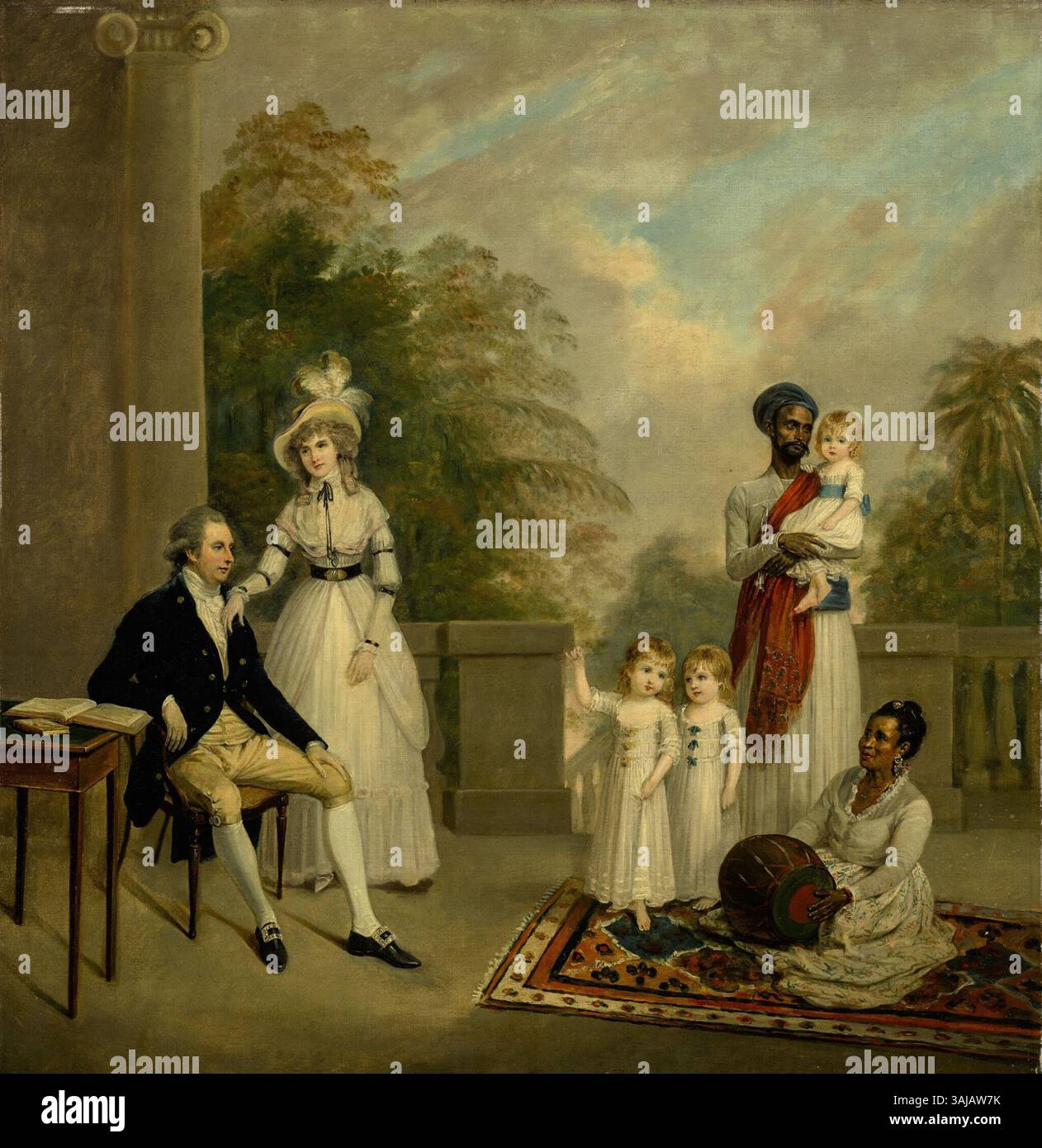 Arthur William Devis's 18th-century portrait features John Petrie, his ...