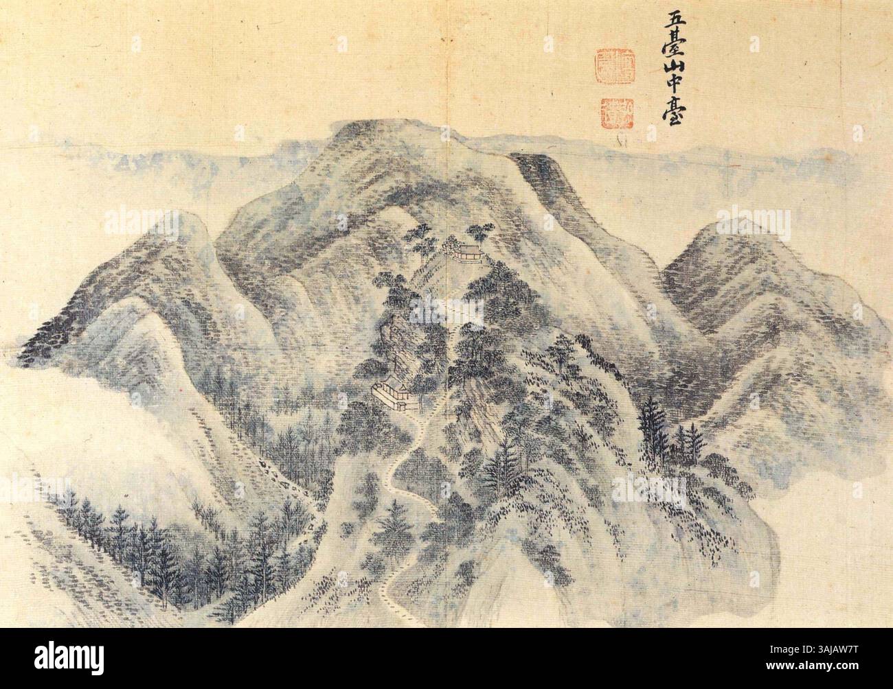 Kim Hong-do’s 1788 album depicts natural landscapes surrounding Mt ...