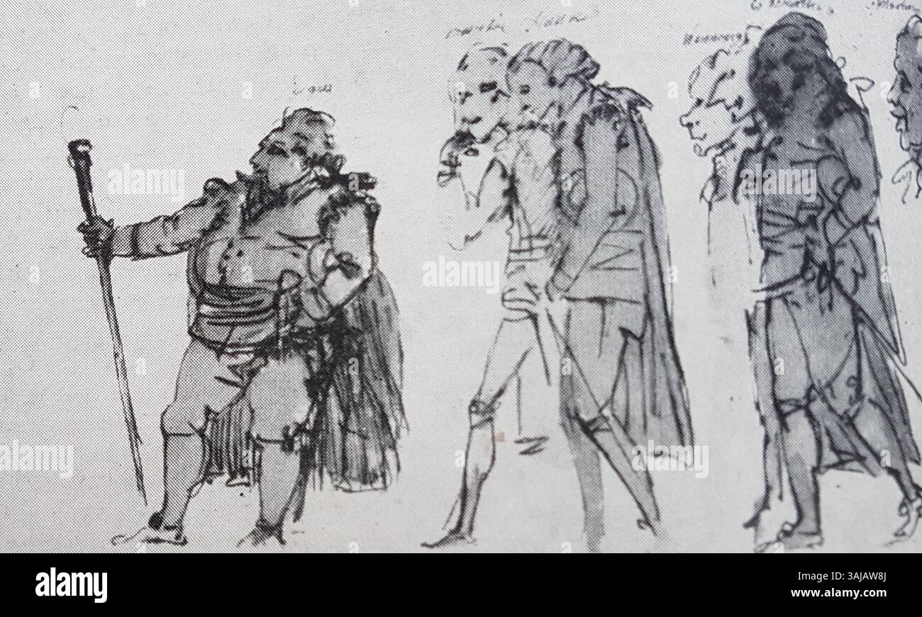 This artwork by Johan Tobias Sergel depicts the funeral procession of ...