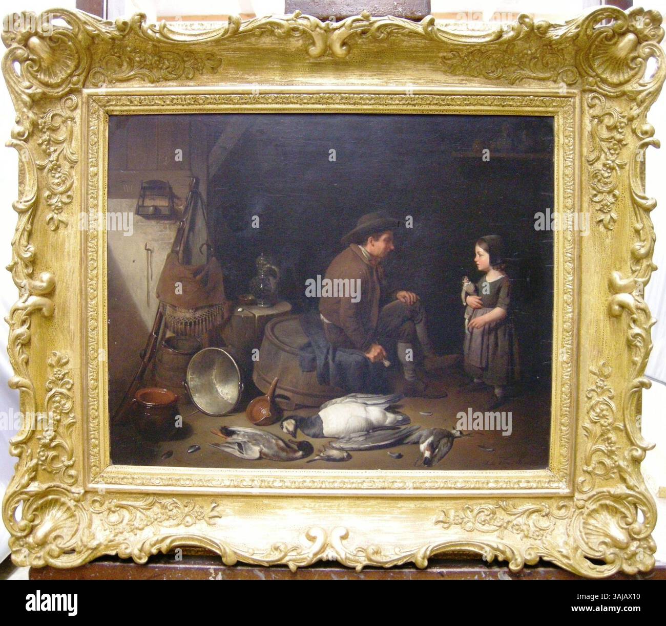 Scenes from Life: Interior of a Kitchen, attributed to Charles Van Meer ...