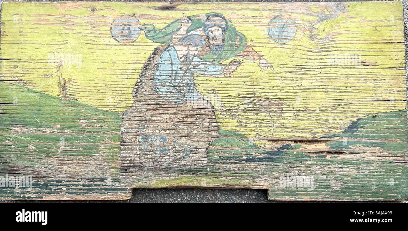 Bog priepetuje Kristusu is a late 19th-century oil on panel painting ...