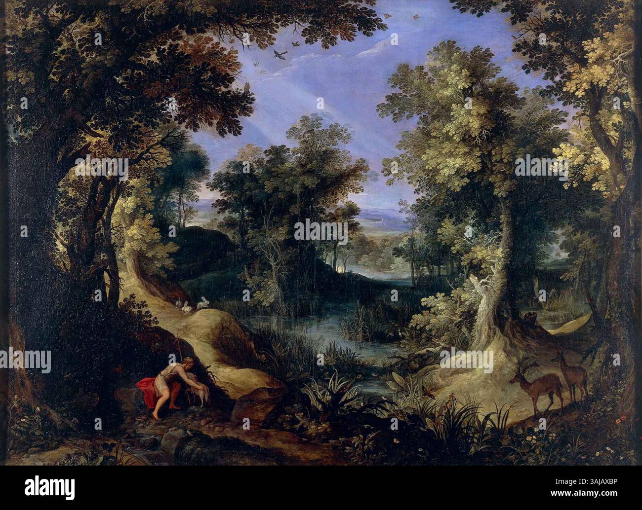 Paul Bril's 'Landscape with Saint John the Baptist' (circa 1595 ...