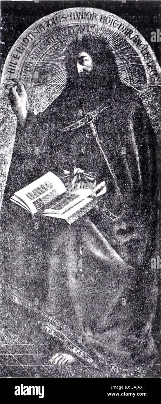 This 1432 painting by Jan van Eyck, 'Saint Jean-Baptiste,' is part of ...