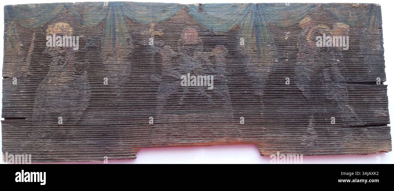 *Sv. Peter, sv. Andrej in neznani svetnik* (Saint Peter, Saint Andrew ...