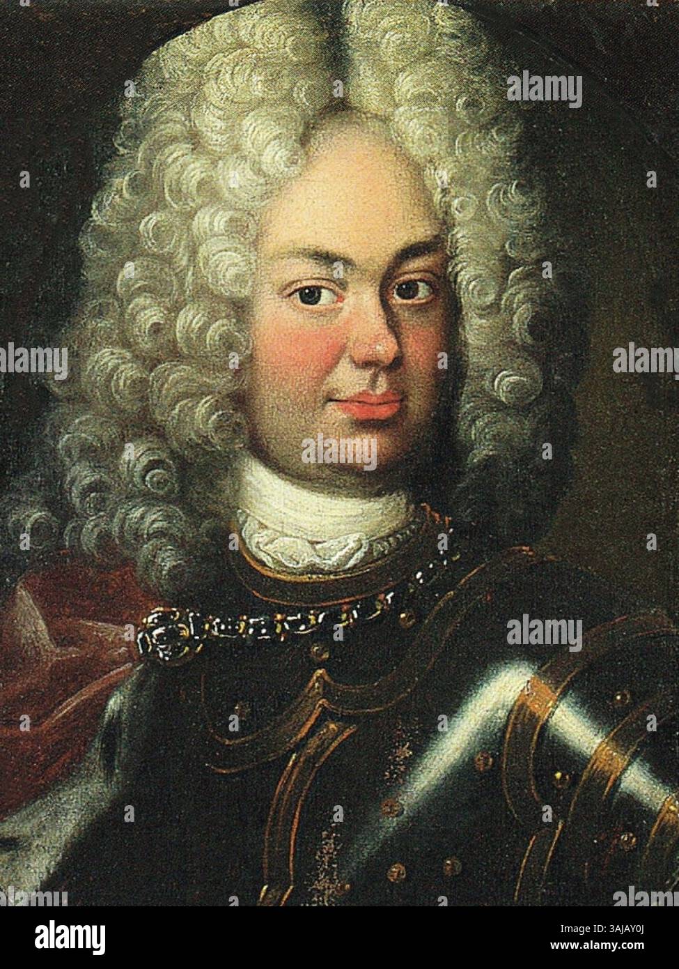 This 18th-century portrait depicts Moritz Wilhelm, Duke of Saxe ...