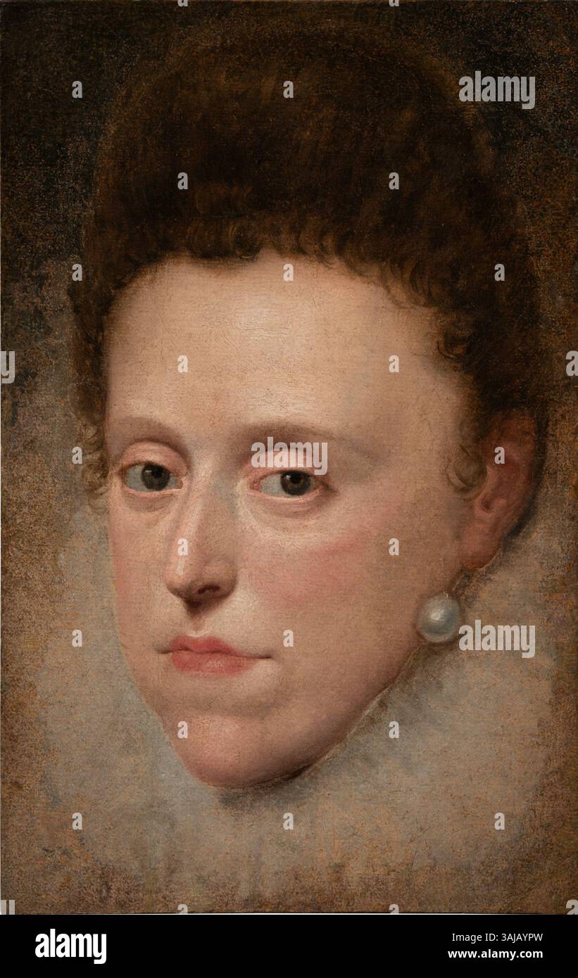 This portrait by Frans Pourbus the Younger, created between 1600 and ...