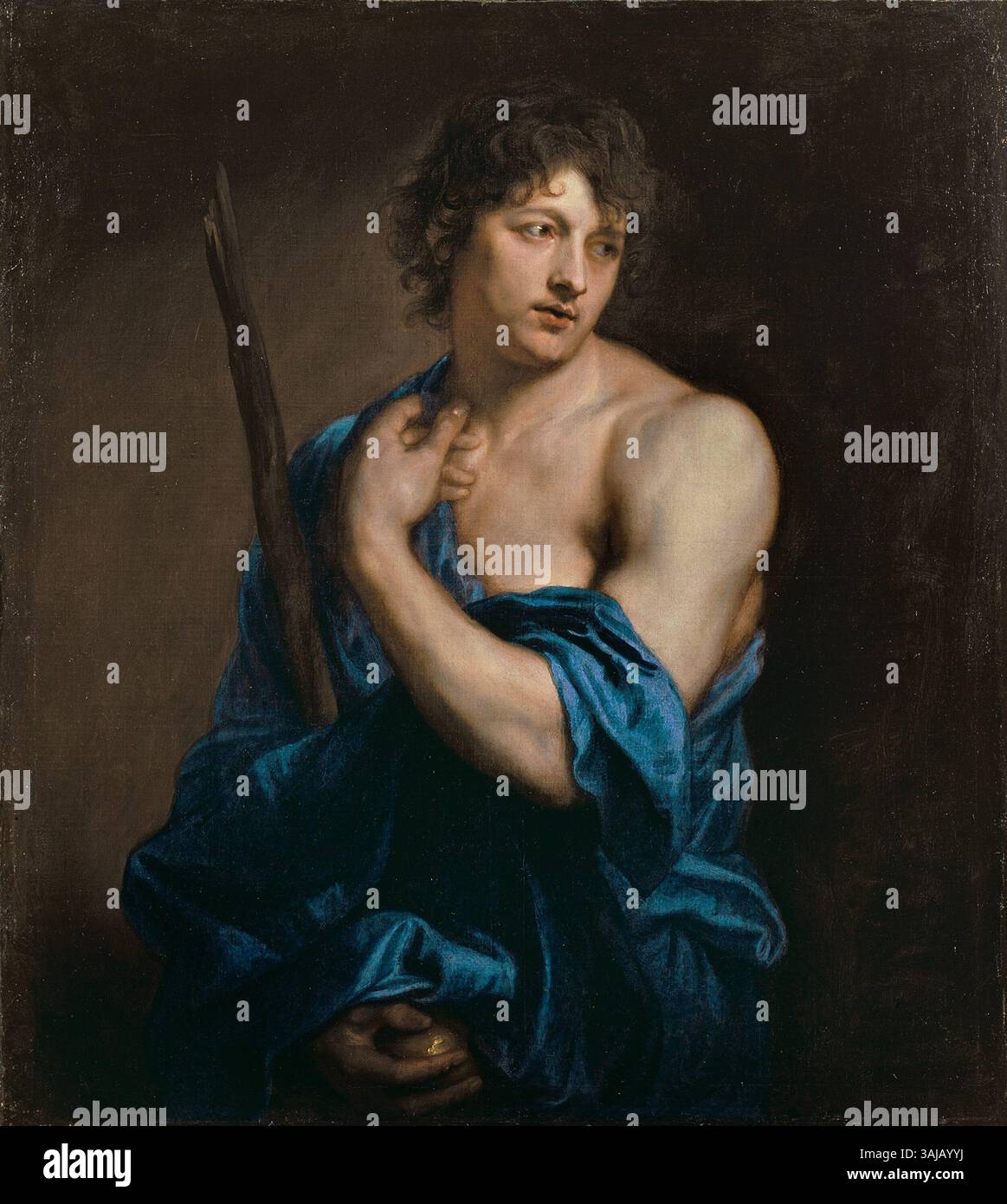 Anthony van Dyck's 1628 painting 'The Shepherd Paris as Personification ...