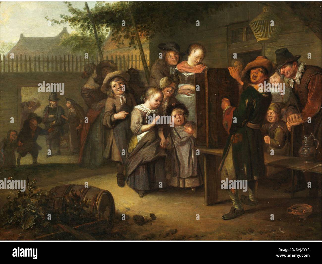17th century village scene captures hi-res stock photography and images ...