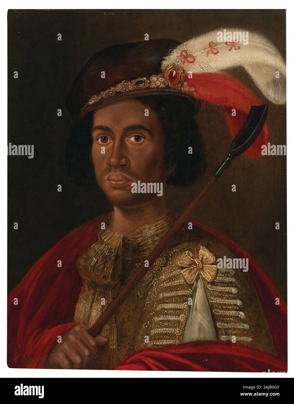 Bust in painting Cut Out Stock Images & Pictures - Alamy