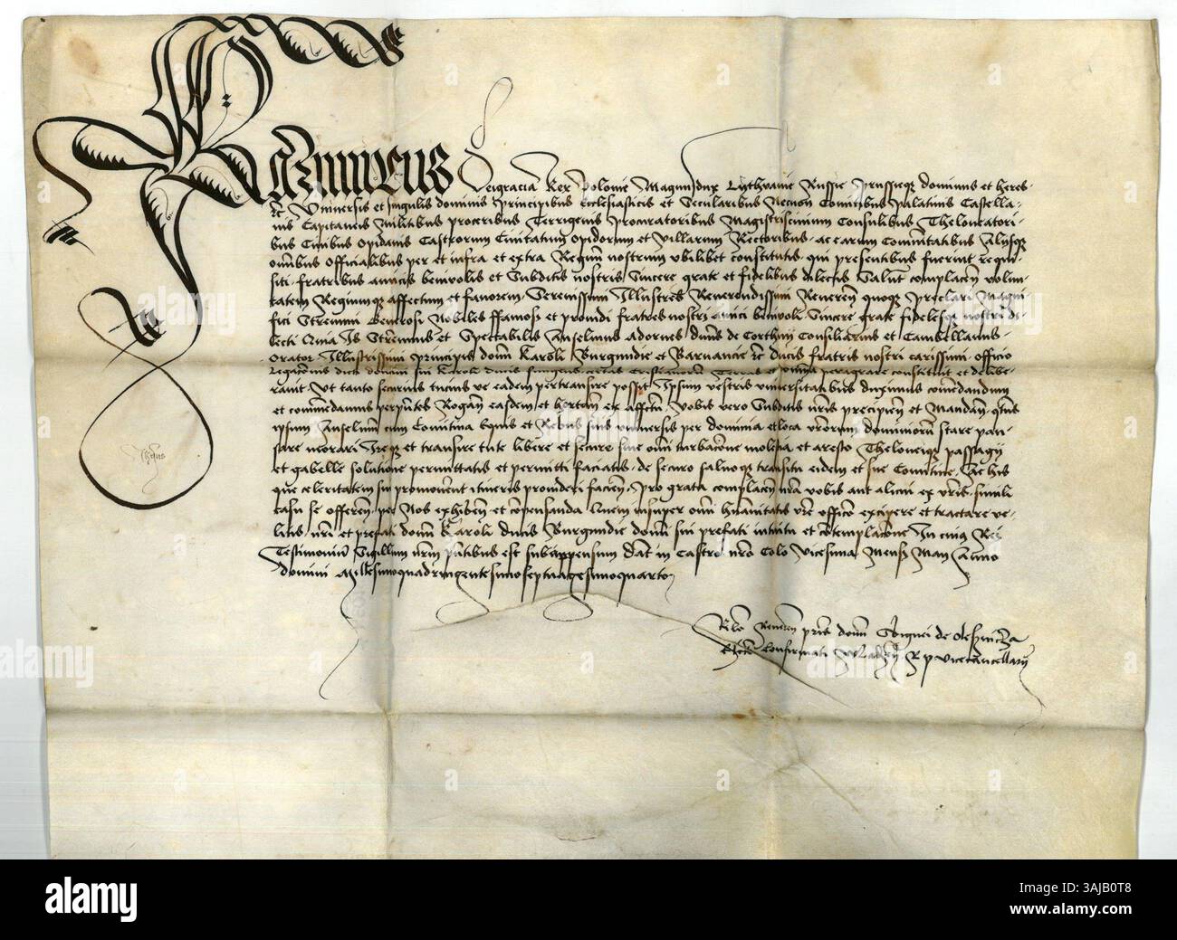 This 1474 letter of safe conduct issued by King Kazimierz IV of Poland ...