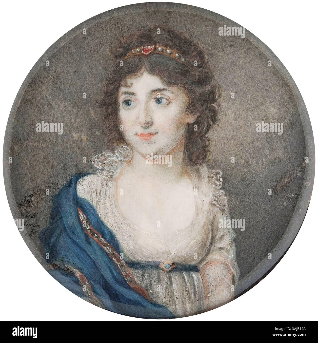 This 1805 portrait of Elżbieta Szydowska Grabowska, created by Josef ...