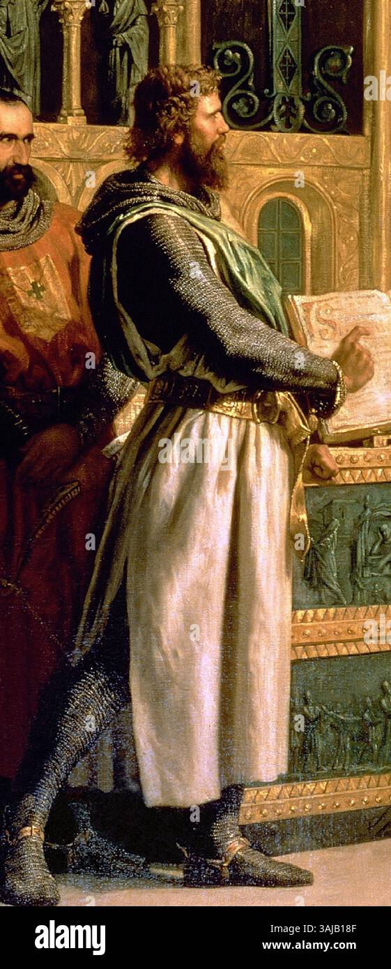 Marcos Hiráldez Acosta's 'La Jura de Santa Gadea' (1864) focuses on the ...