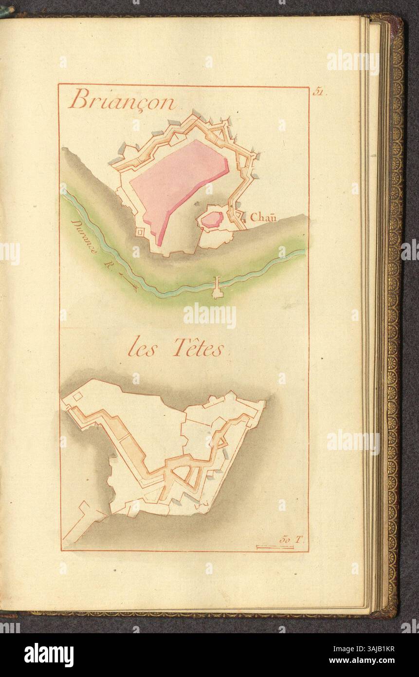 A detailed compilation of French fortifications, forts, and ports ...