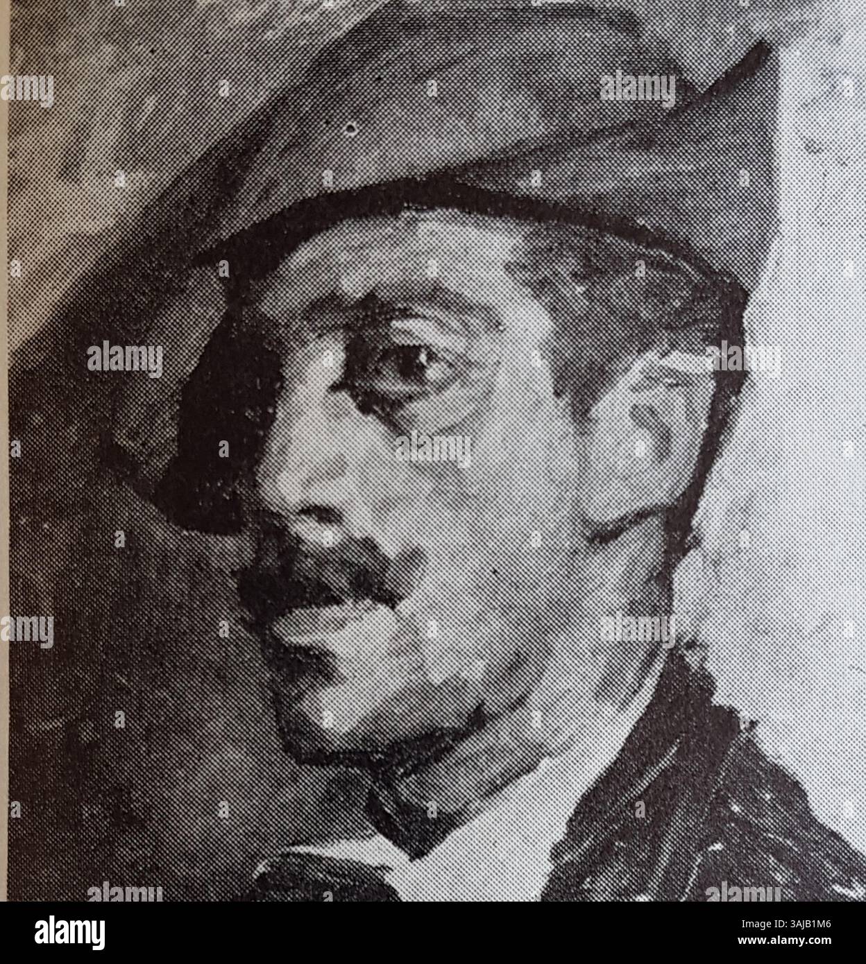 A portrait of Paul Graf drawn by Jens Vige, highlighting Swedish ...