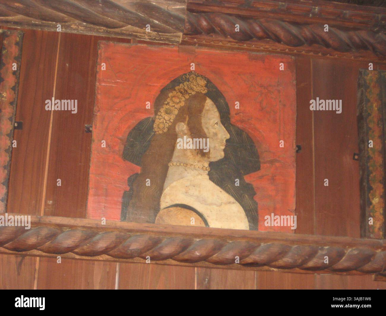 This portrait of a young woman, painted between 1475 and 1480 by an ...