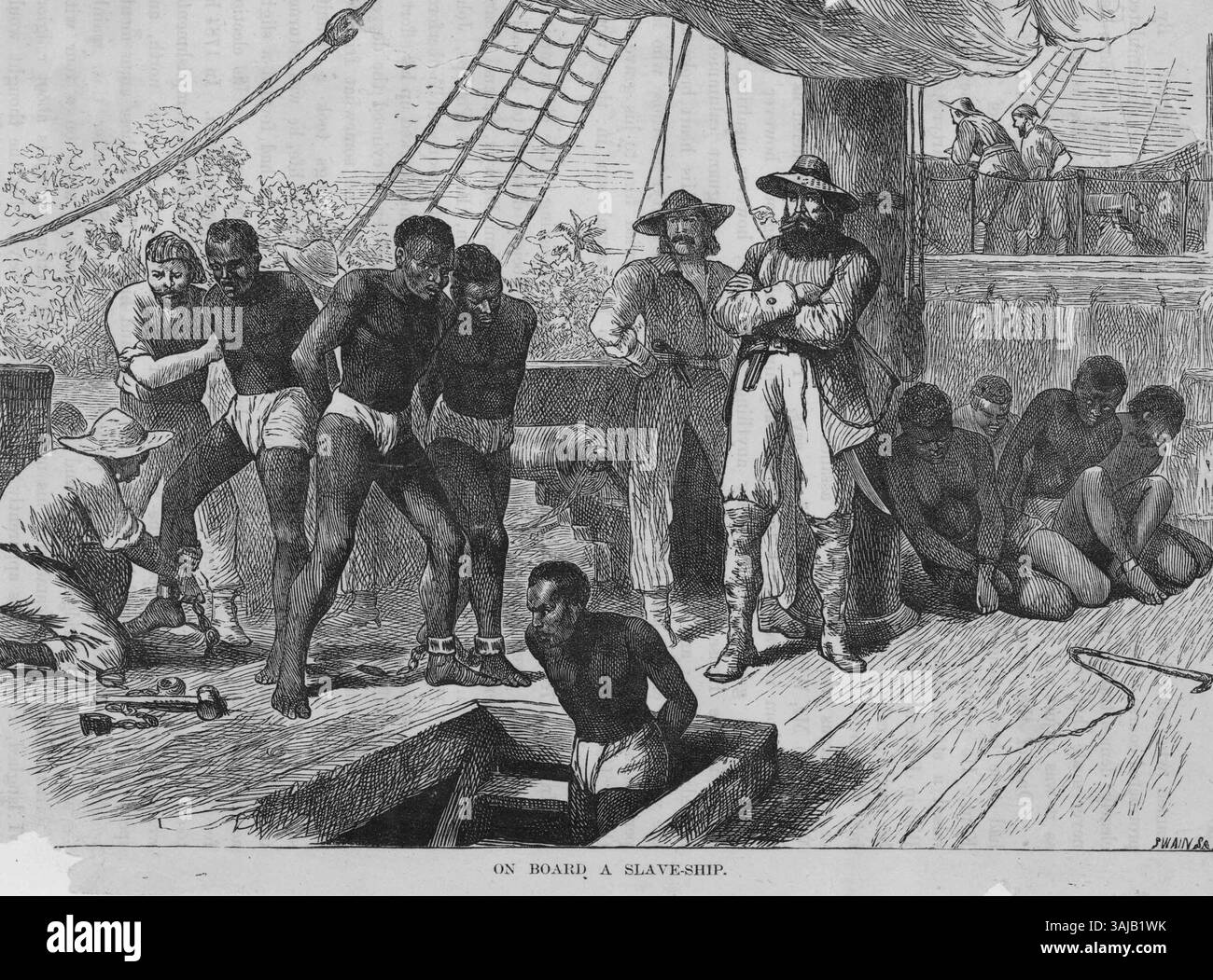 Slave ships hi-res stock photography and images - Alamy