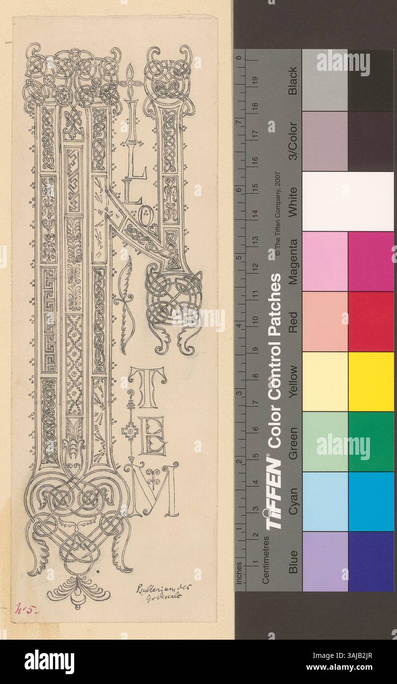 This illustration by Johann Rudolf Rahn, created between 1860 and 1878 ...