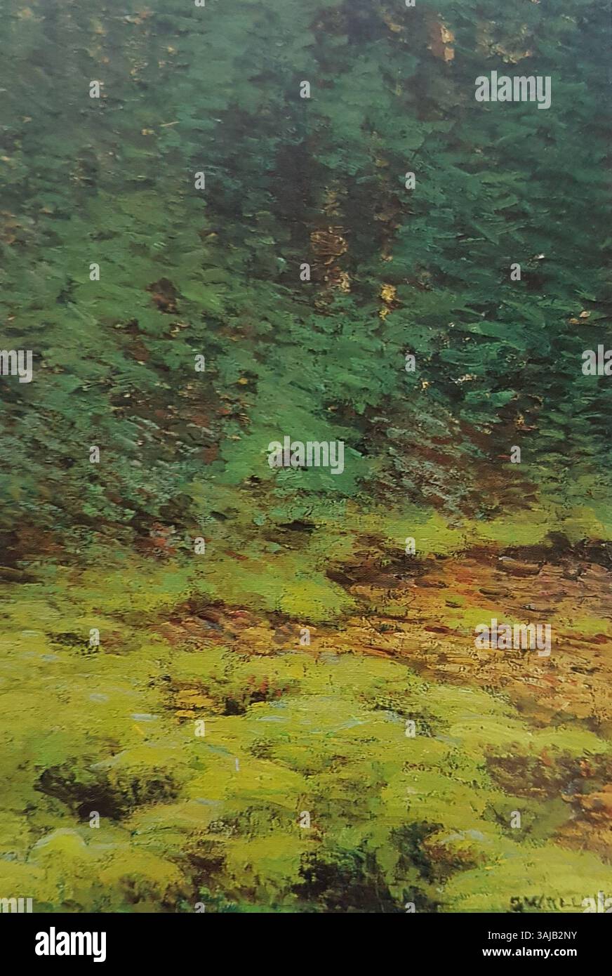 'Mossorna' (The Mosses) by Gerda Wallander (1860-1926) depicts a ...