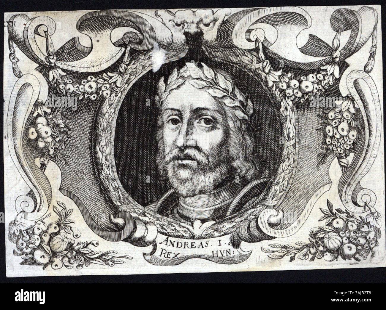 'Andreas I. (Ungarn)' is a portrait of King Andreas I of Hungary. This ...