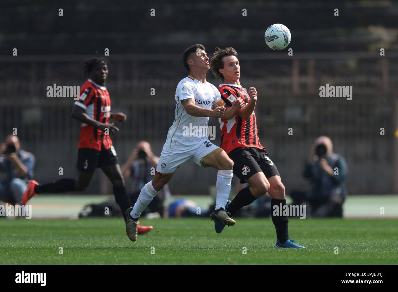 Milan, Italy. 9th Apr, 2025. Alessandro Vinciguerra of Cagliari Calcio ...