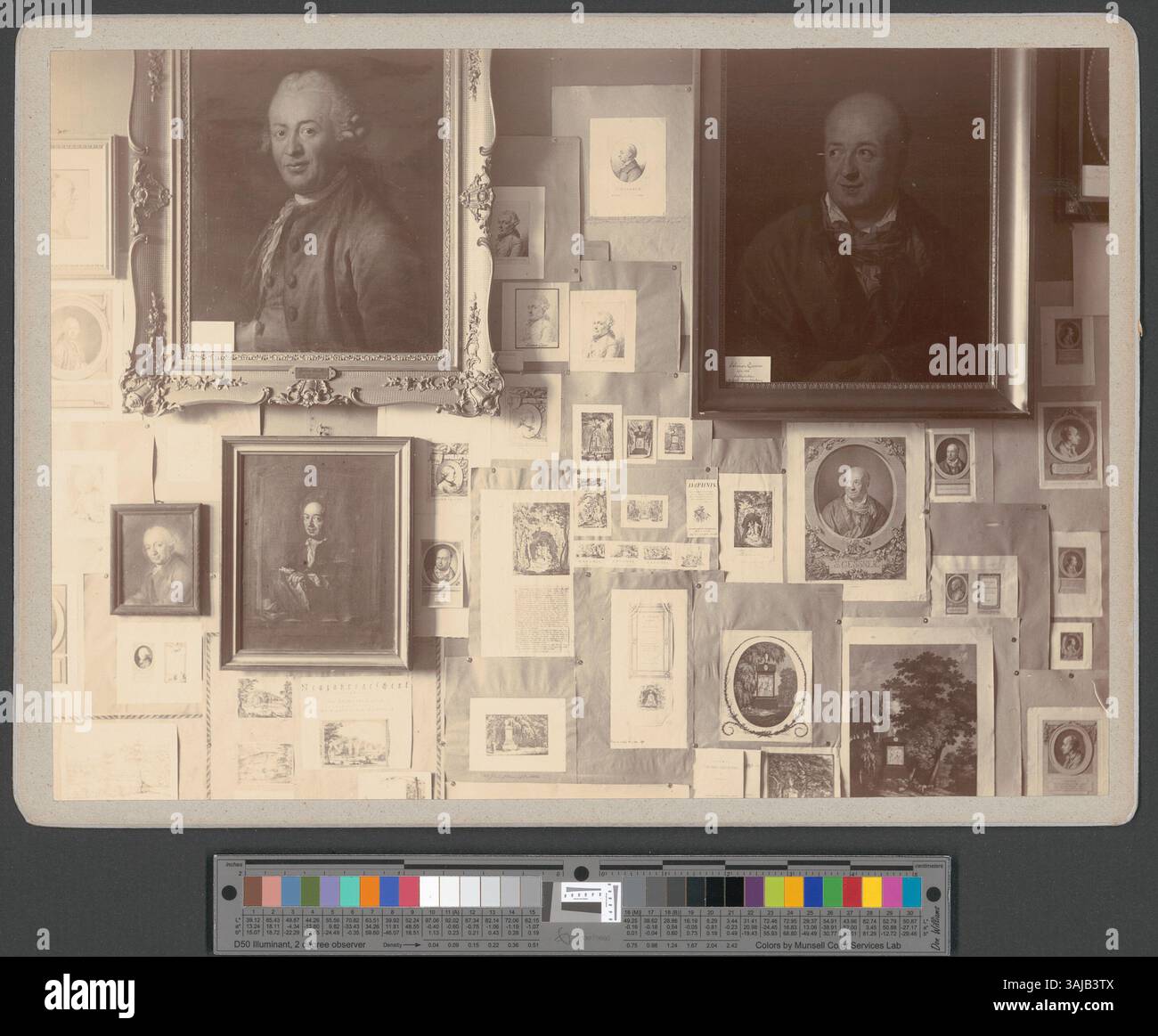 Exhibits of Salomon Gessner displayed during the 200th anniversary ...