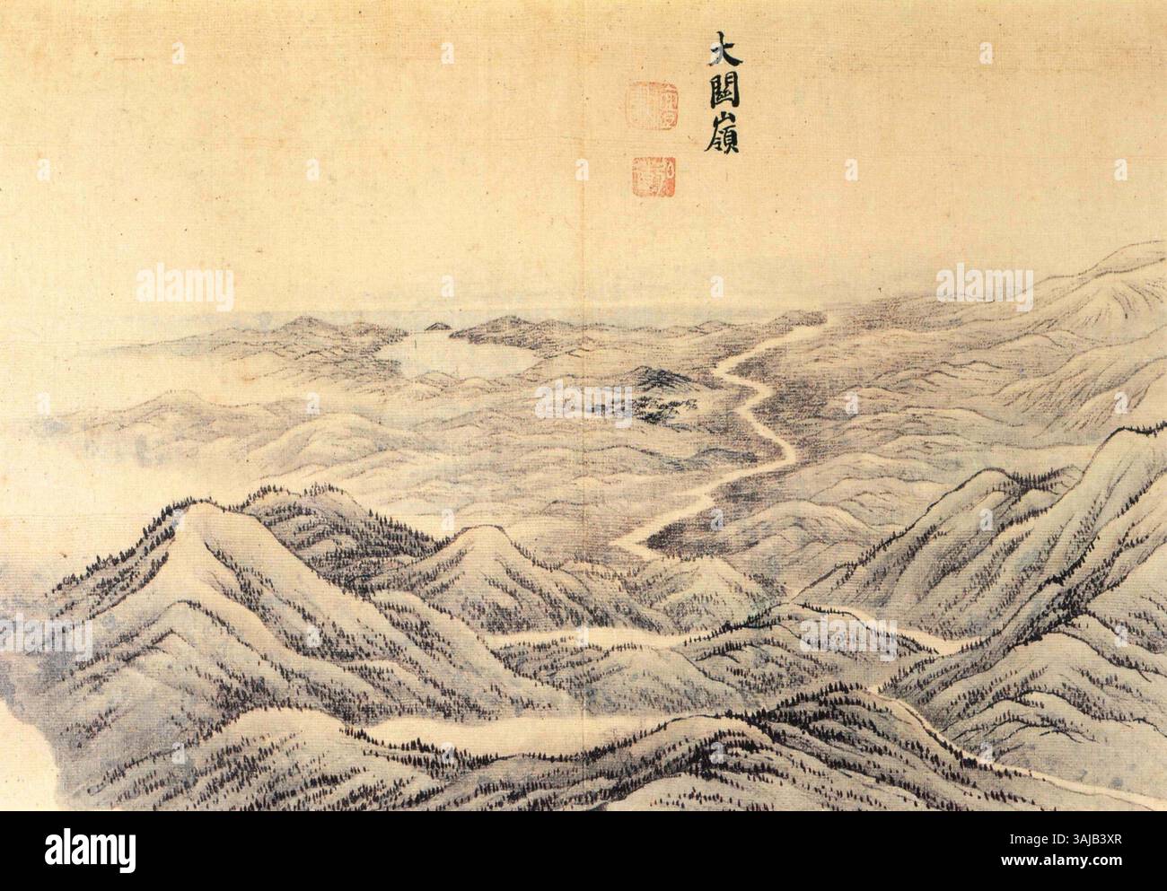 Kim Hong-do's 1788 album presents views of Mt. Geumgangsan, blending ...