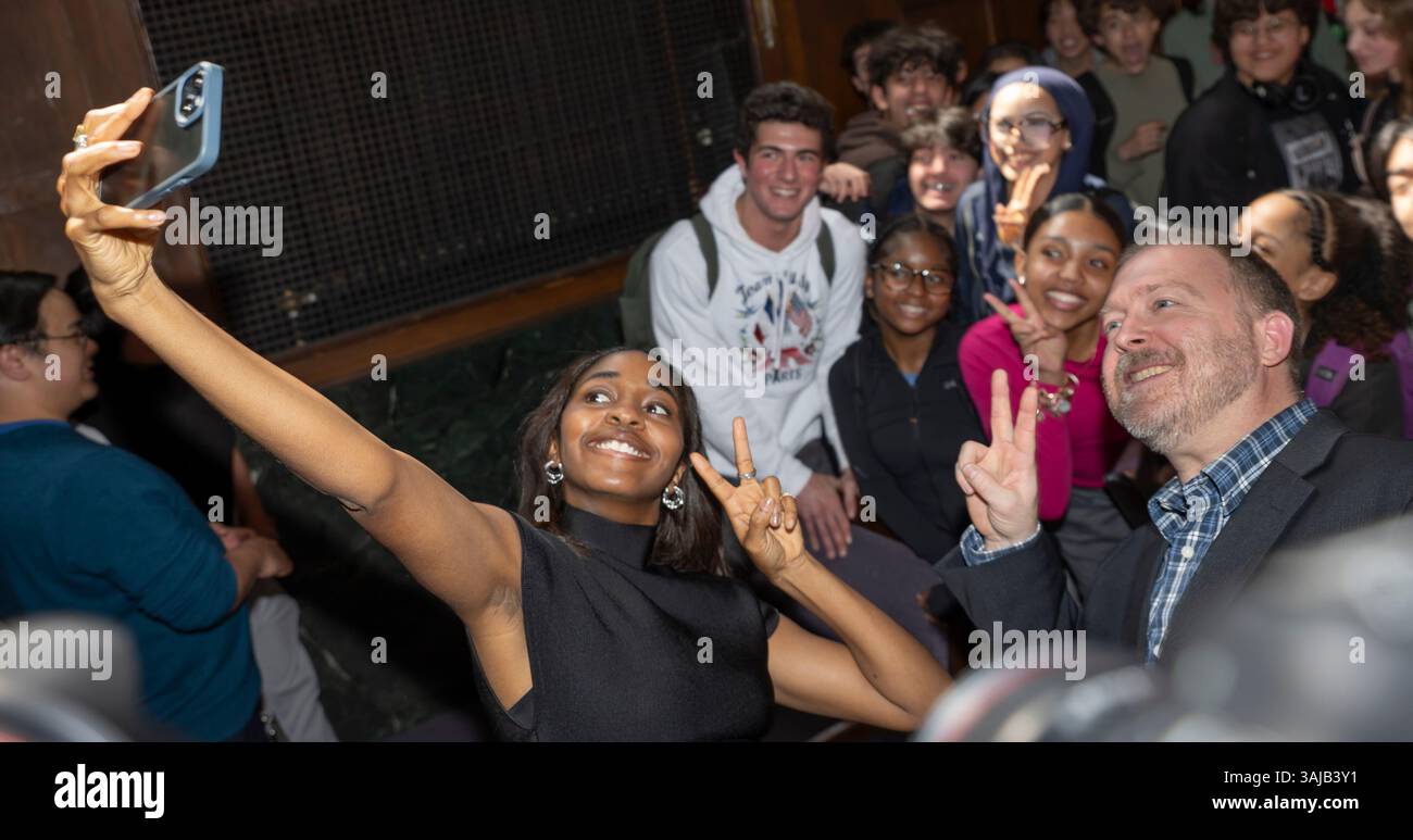 April 10, 2025 Boston Massachusetts, United States. Award winning actor ...