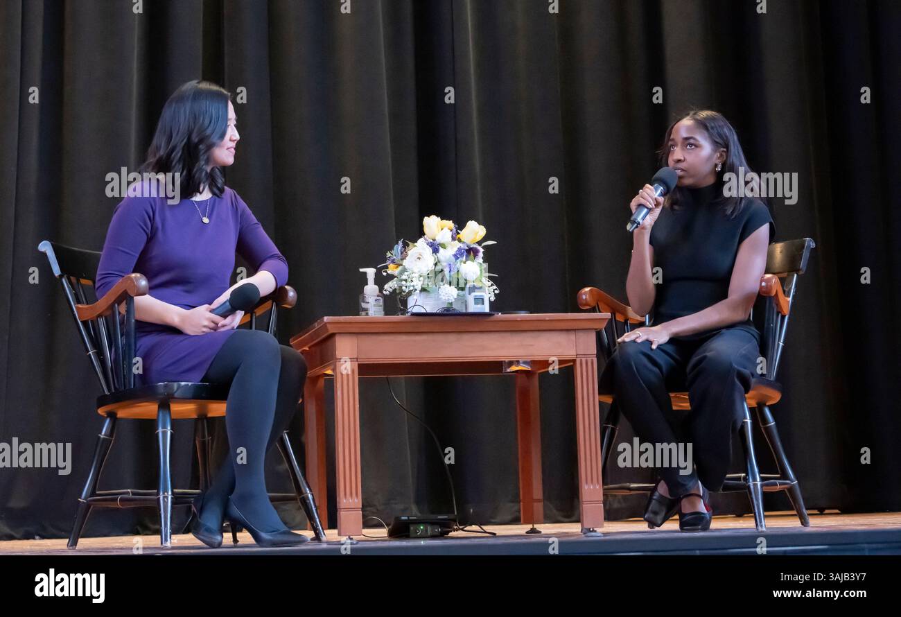 April 10, 2025 Boston Massachusetts, United States. Award winning actor ...