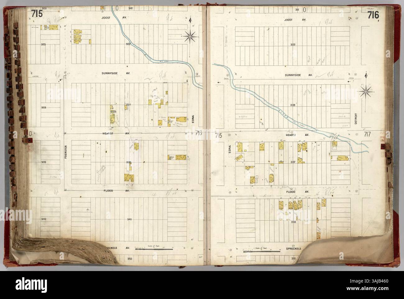 Published in 1905, this Sanborn Insurance Map Atlas of San Francisco ...