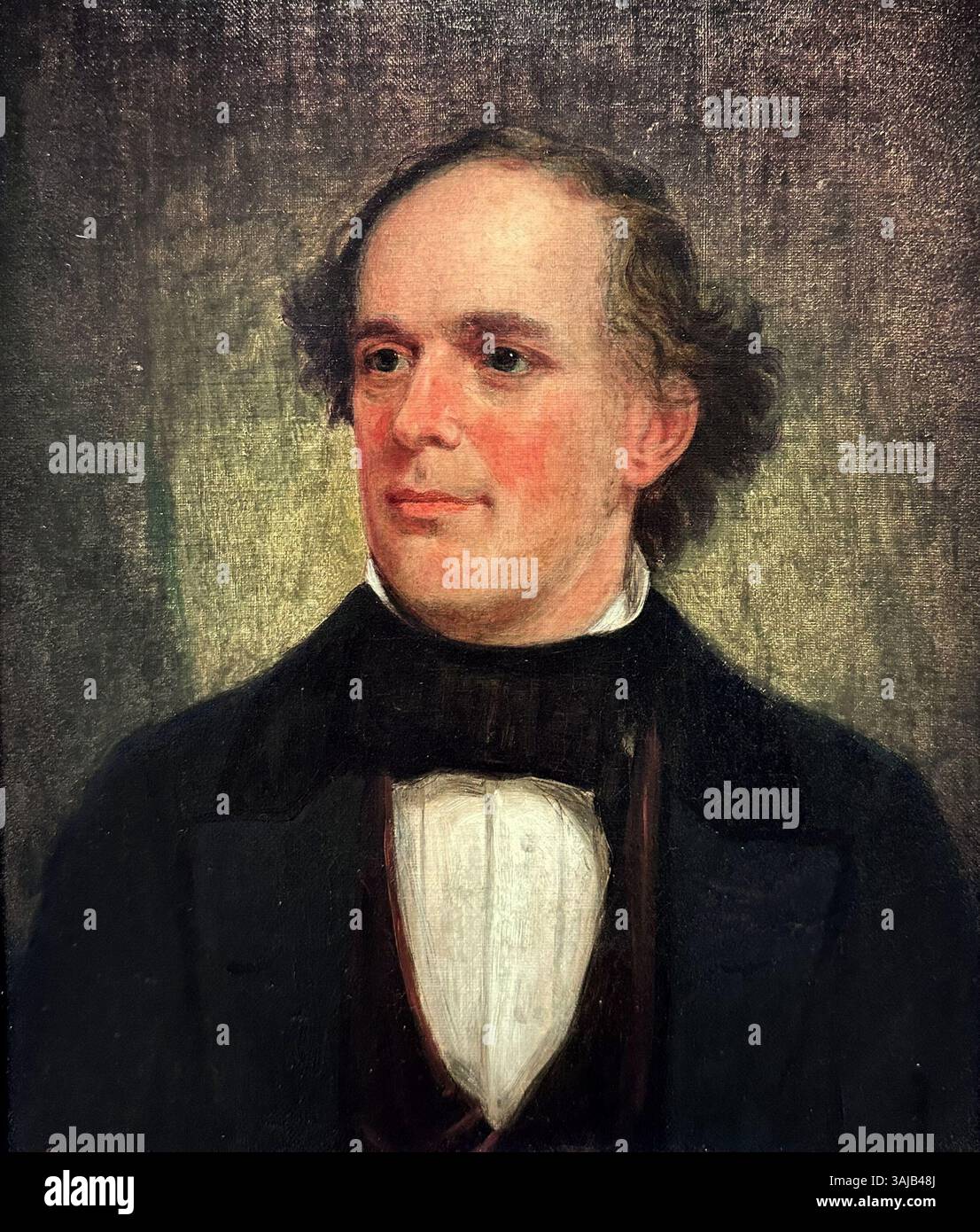 This portrait of Salmon P. Chase, painted by Francis Bicknell Carpenter ...