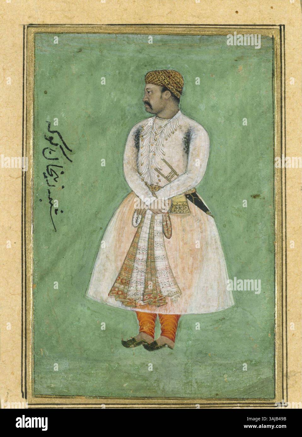 This late 16th-century portrait of Zain Khan Koka, a prominent Mughal ...