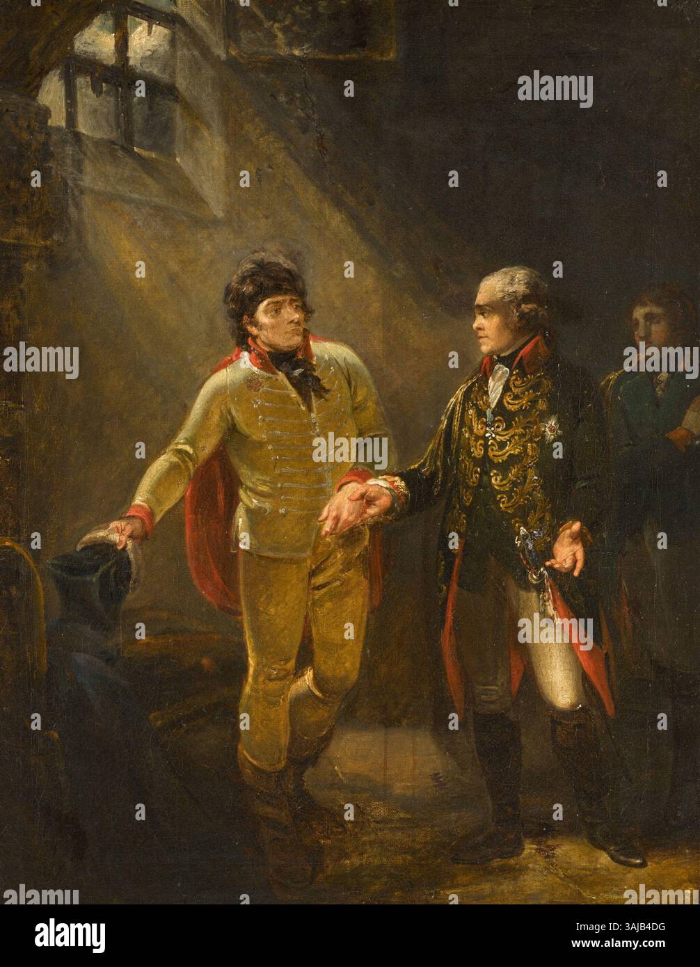 This 1797 oil painting by Henry Singleton portrays Emperor Paul I of ...