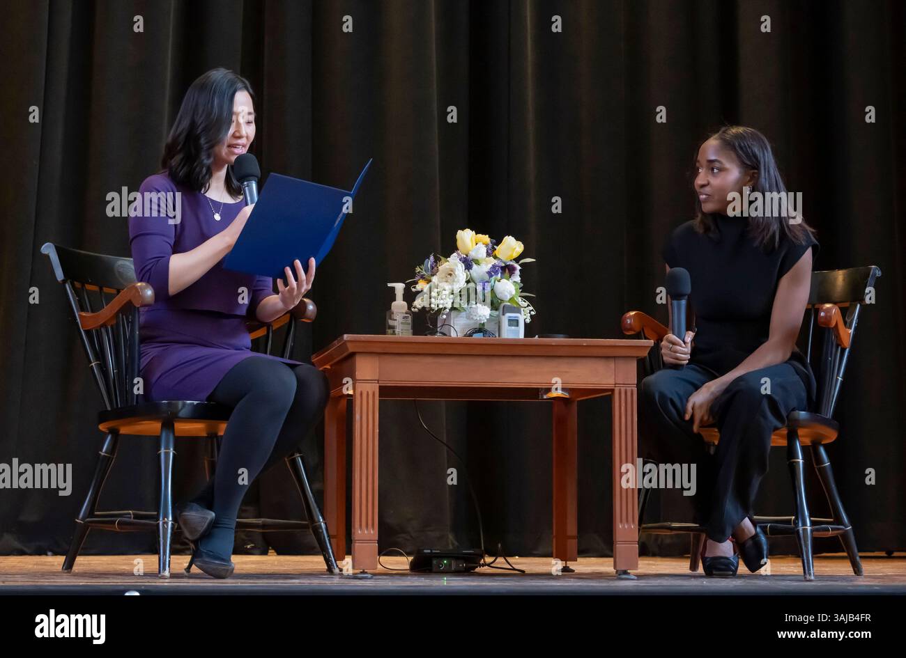 April 10, 2025 Boston Massachusetts, United States. Award winning actor ...