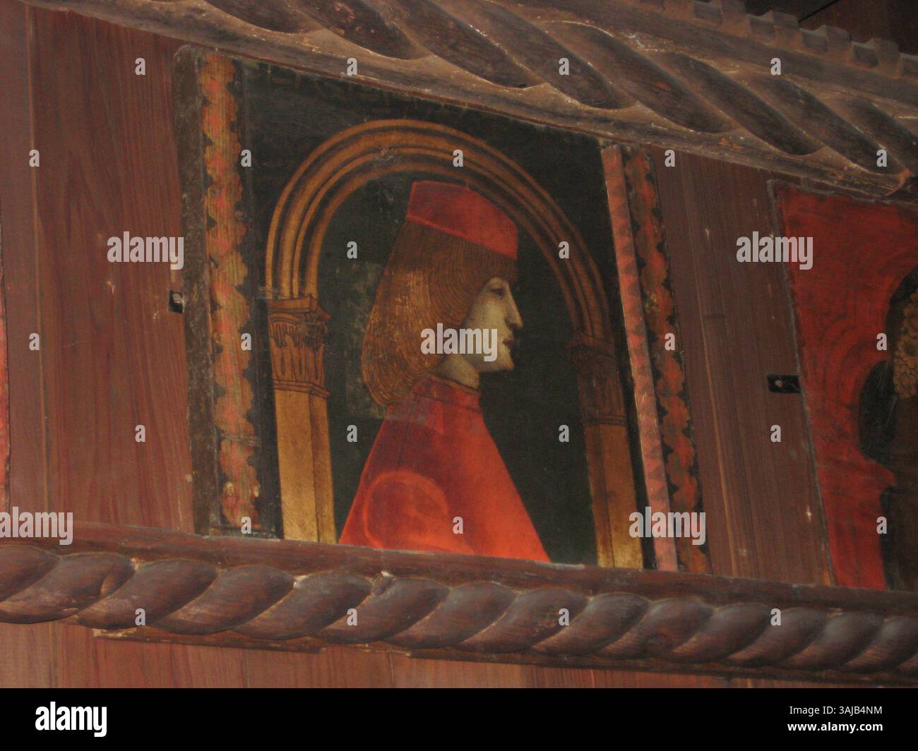 This 'Young Man' portrait, painted around 1500 by an anonymous artist ...