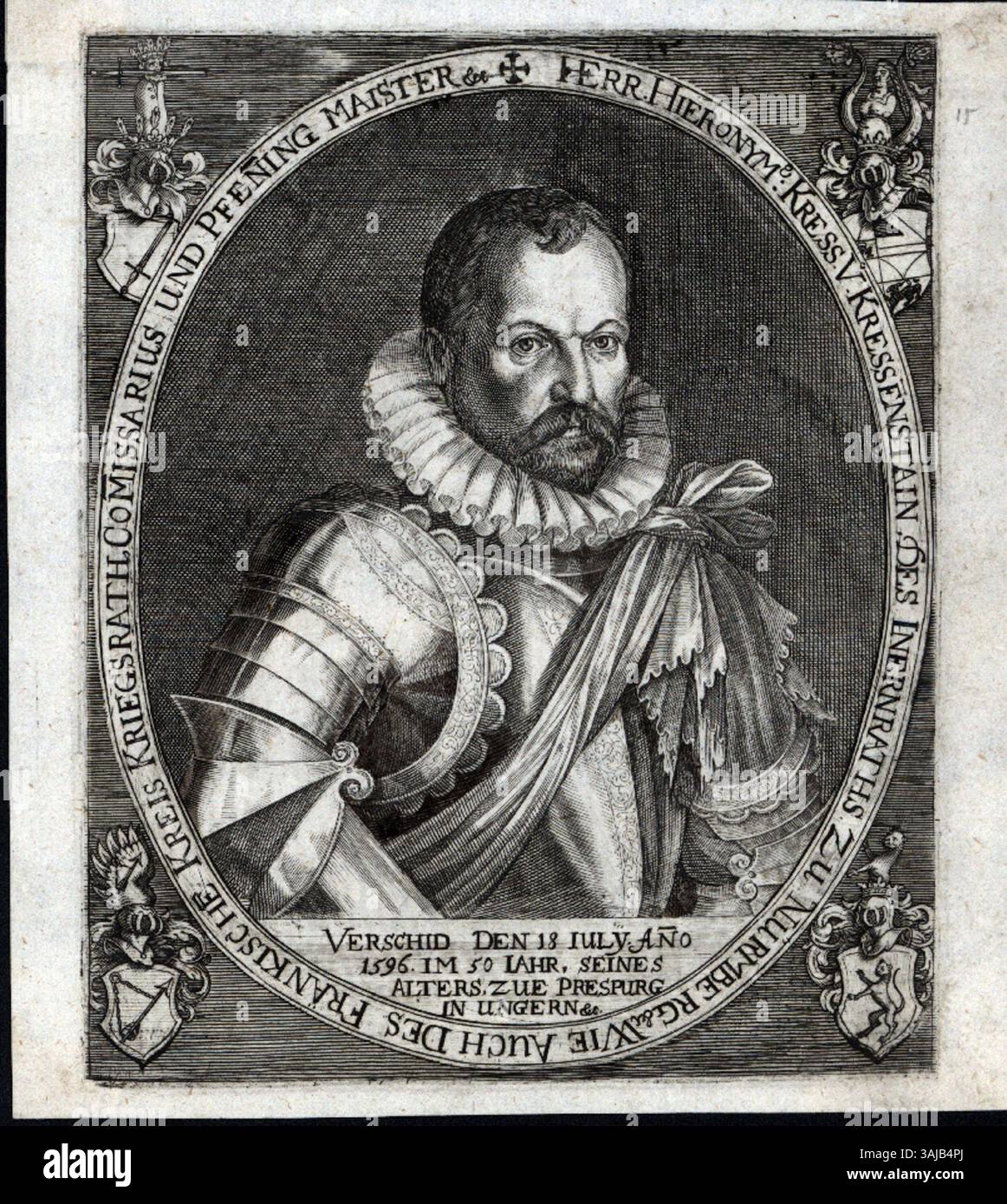 Hieronymus Kreß von Kressenstein, a notable historical figure, is ...