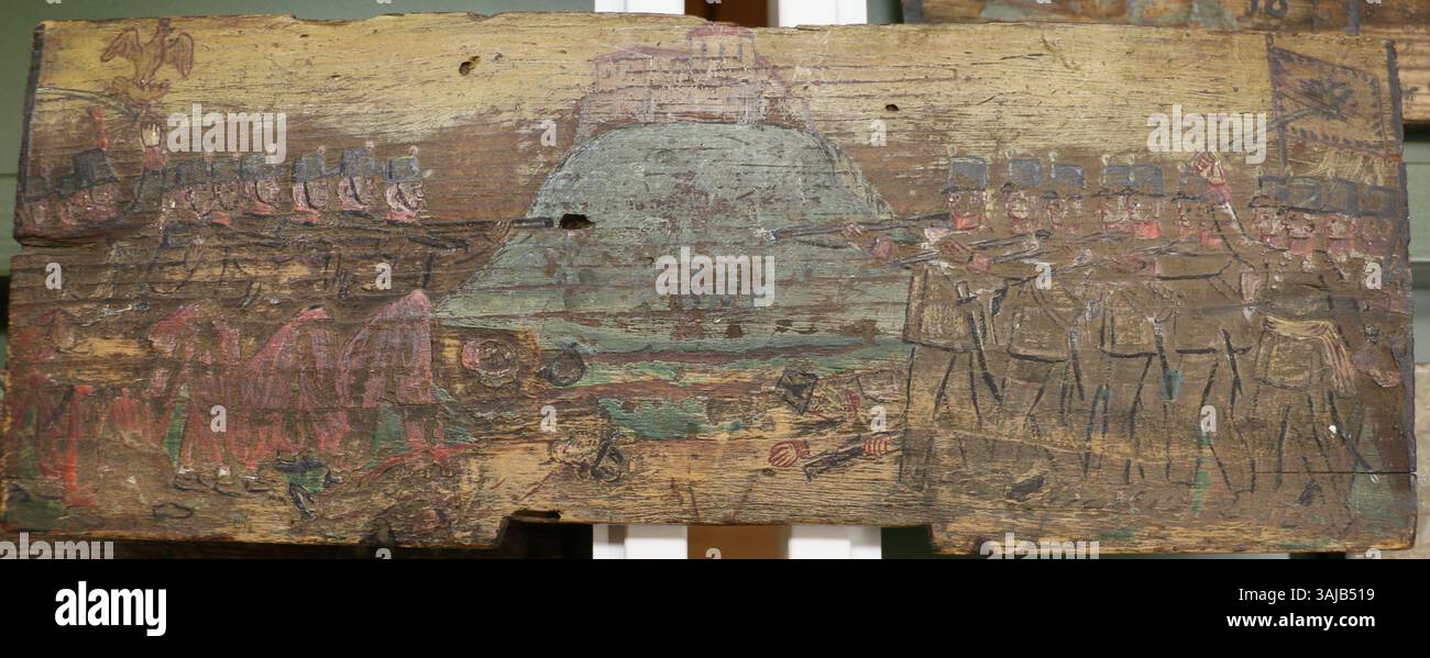 'Bitka Turki' is a 19th-century oil painting housed at the Museum of ...