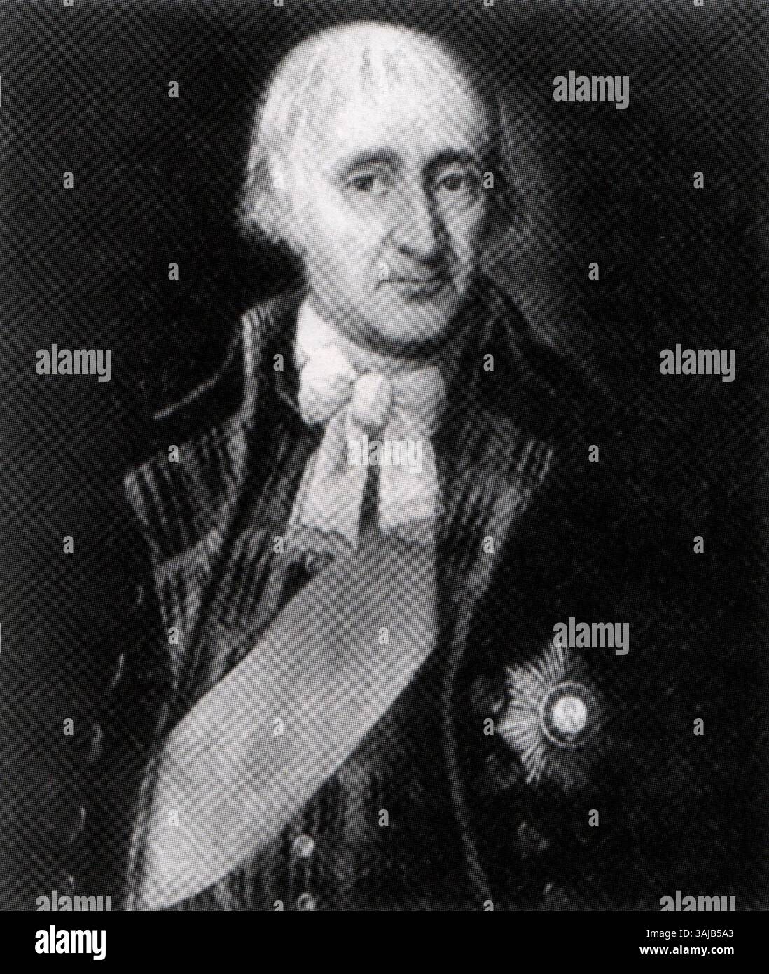 Portrait of Glebov Fedor Ivanovich, painted by an unidentified artist ...