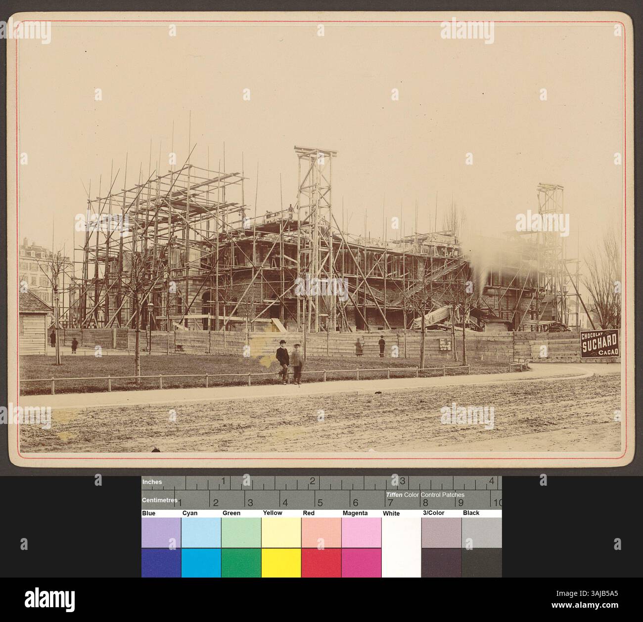 This 1890 photograph by Robert Breitinger shows the west side of the ...