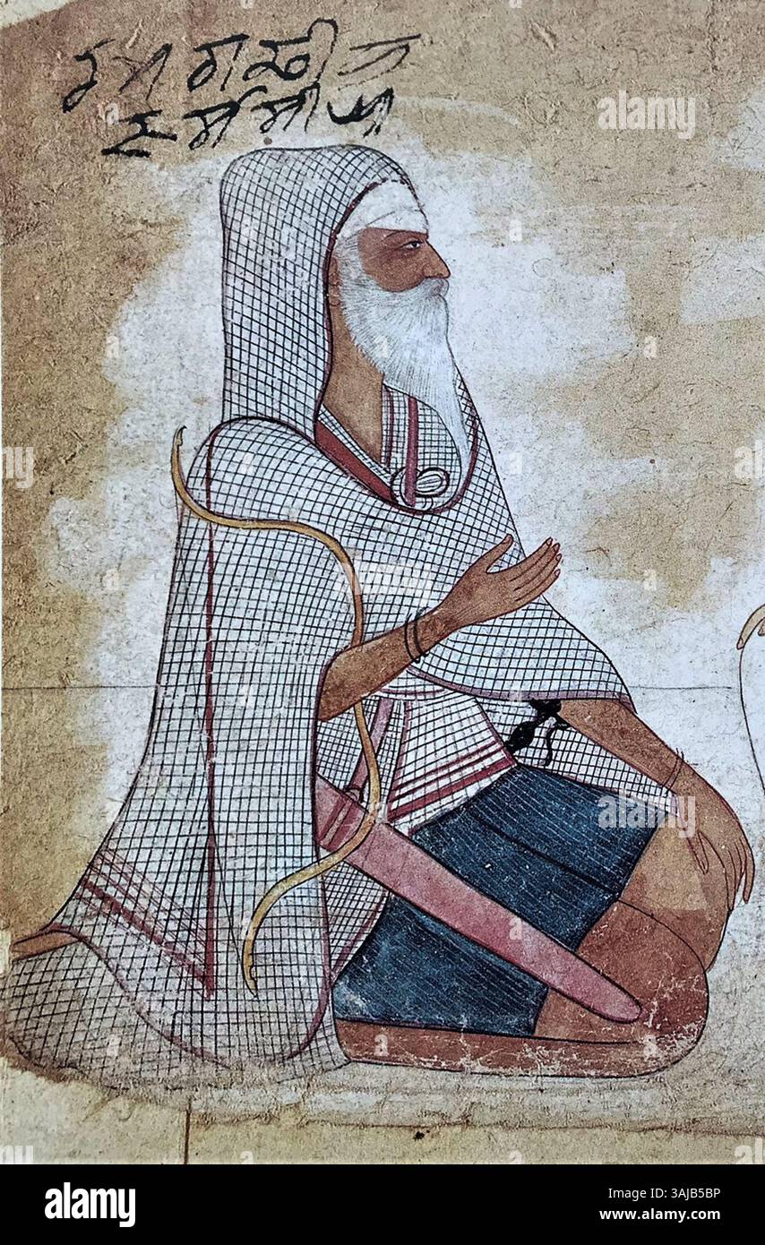 This 1760 portrait of Sardar Jassa Singh Ramgharia, painted by Purkhu ...