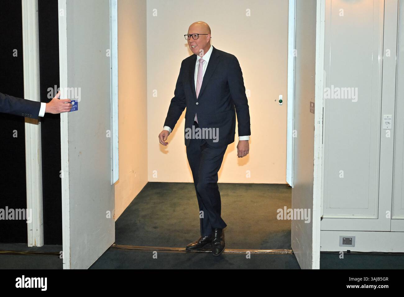 Perth, Australia. 11th Apr, 2025. Leader of the Opposition Peter Dutton ...