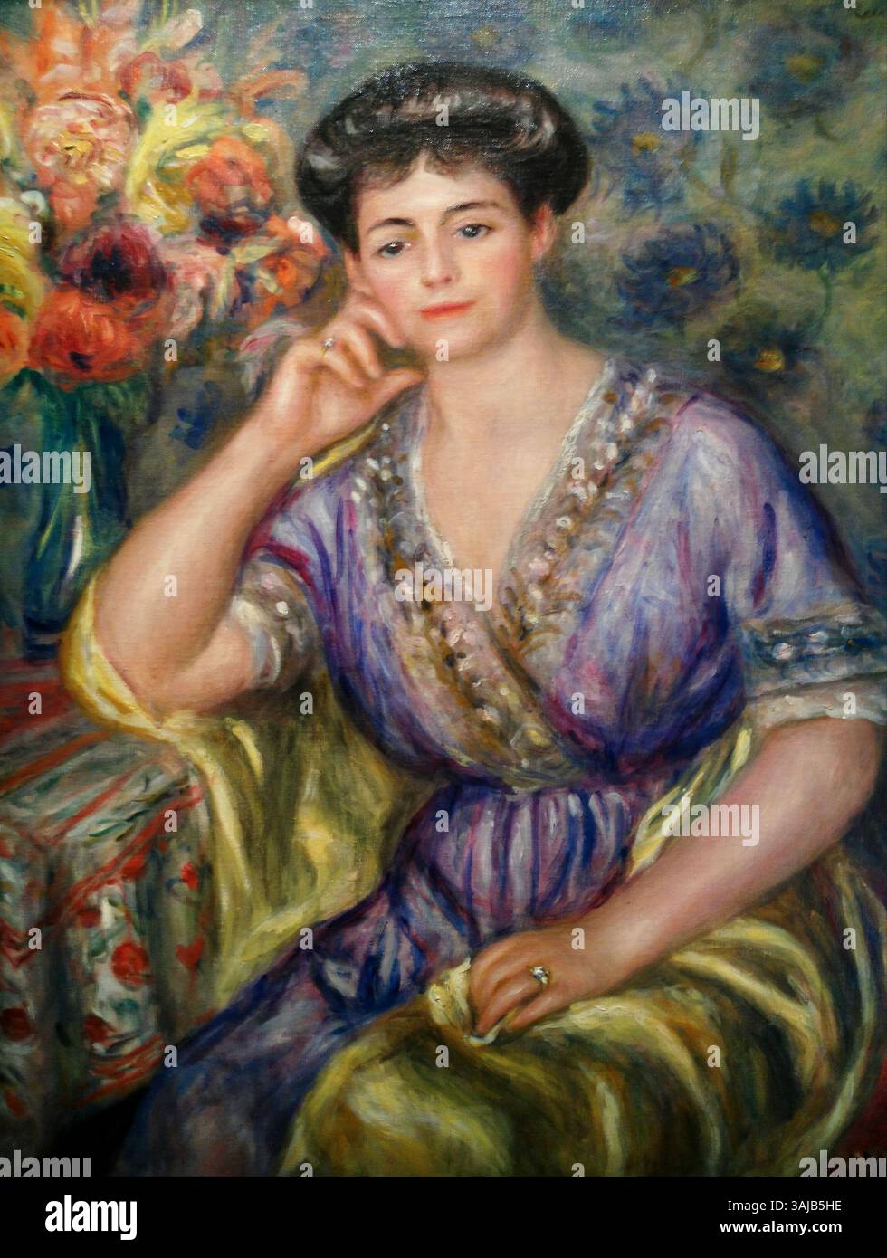 This 1911 portrait by Pierre-Auguste Renoir captures Madame Joseph ...